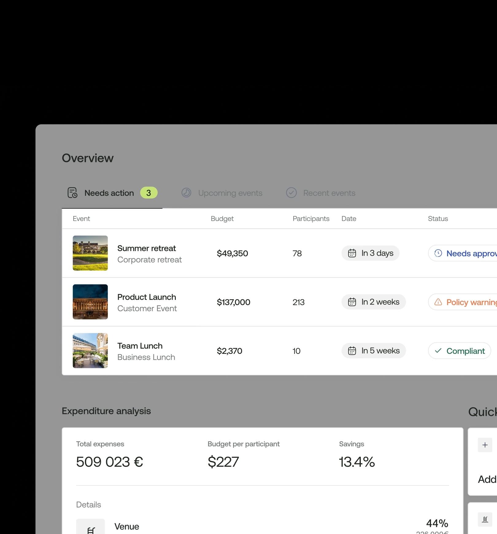 The AI event procurement platform | Naboo