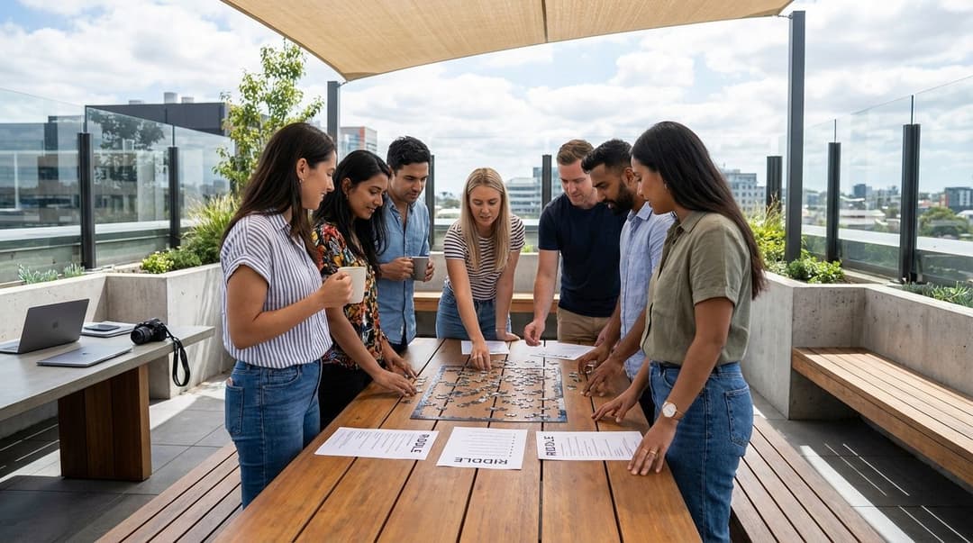 Puzzle Championship: a mainstream team building activity that blends ...